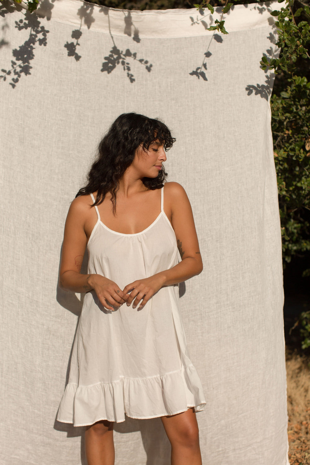 Ruffle Nightgown - Go Gently Nation
